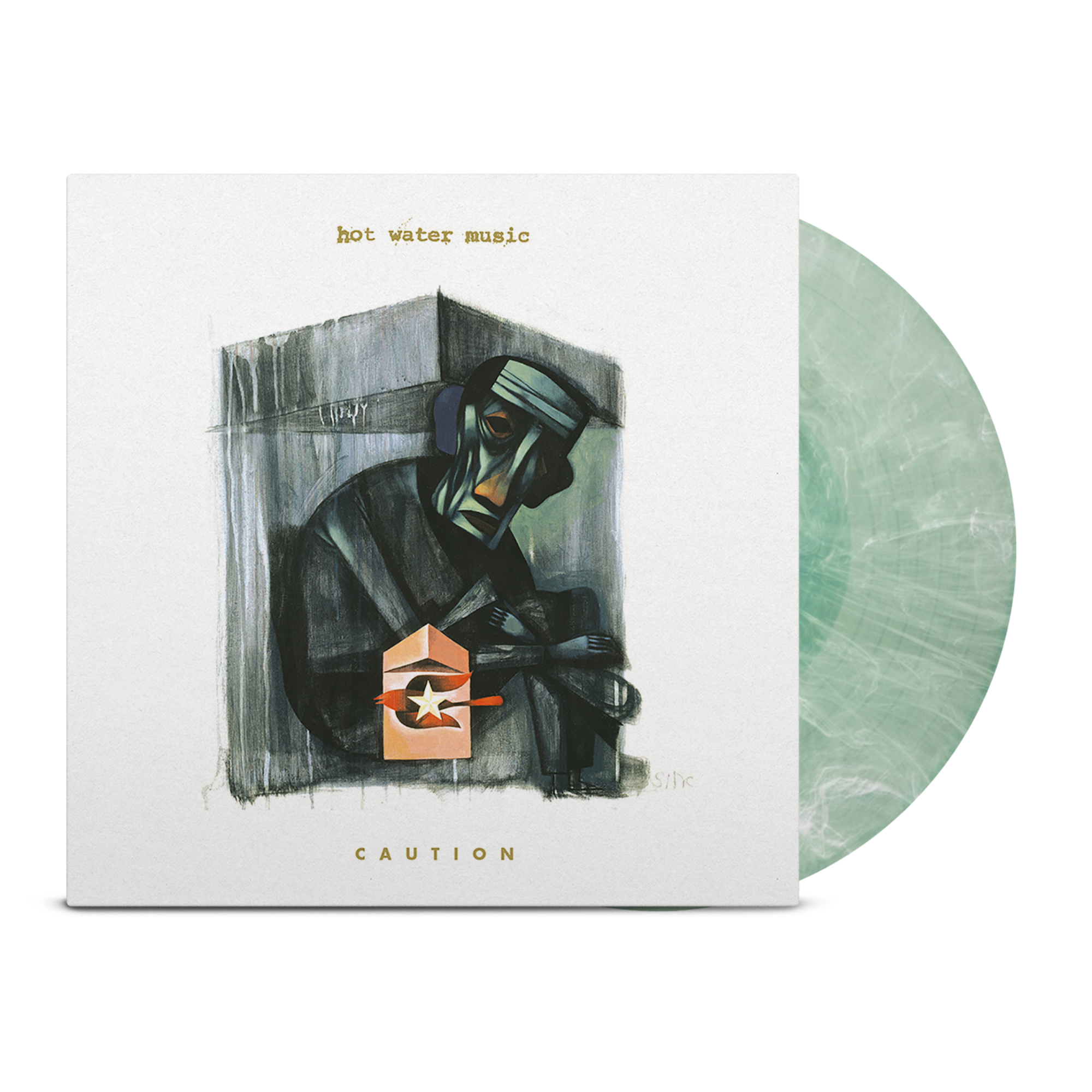 HOT WATER MUSIC ‘CAUTION’ LP (Exclusive – Limited to 300, Frosted Coke