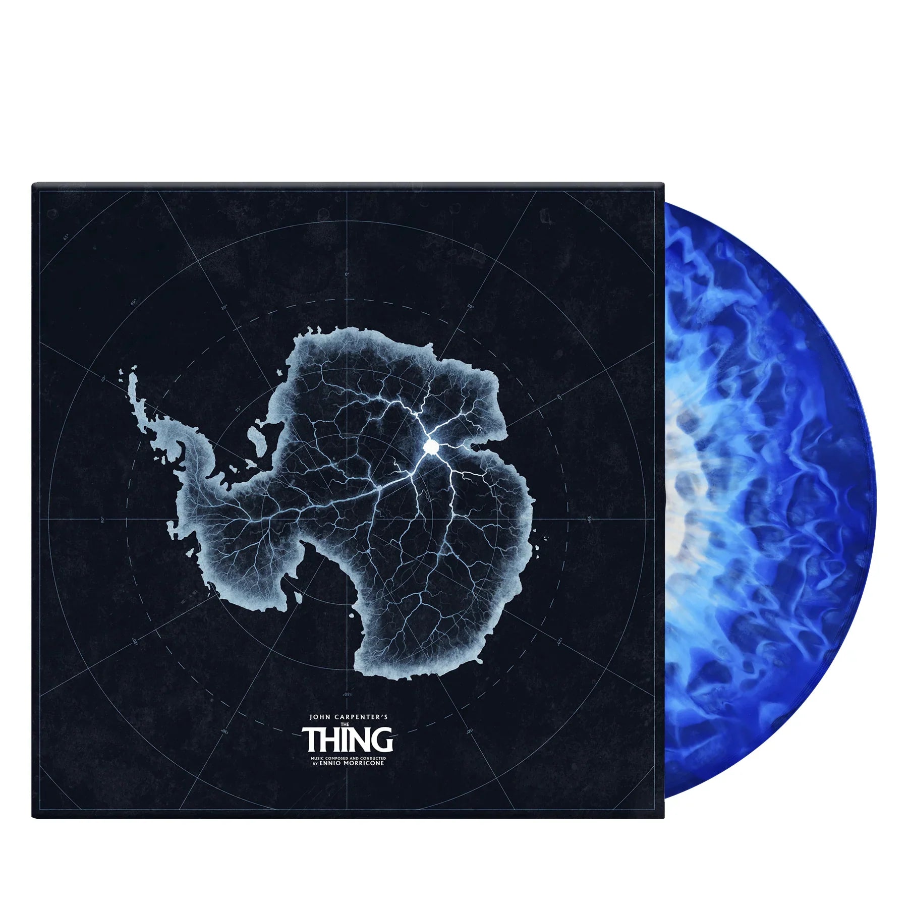 JOHN CARPENTER'S THE THING SOUNDTRACK LP (Trapped Under Ice Vinyl, Mus