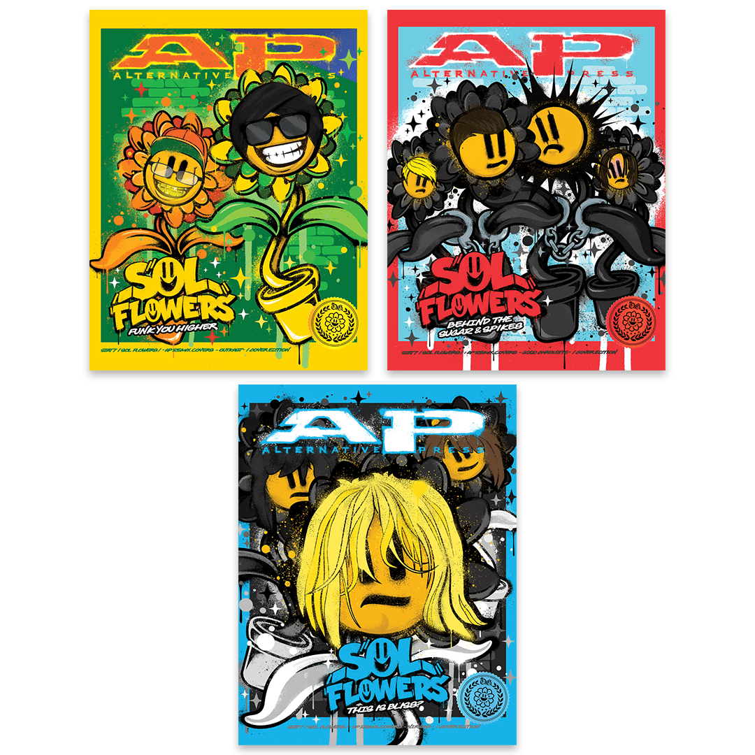 ALTERNATIVE PRESS APRIL 2022 ISSUE FEATURING SOL FLOWERS: OUTKAST TRIP